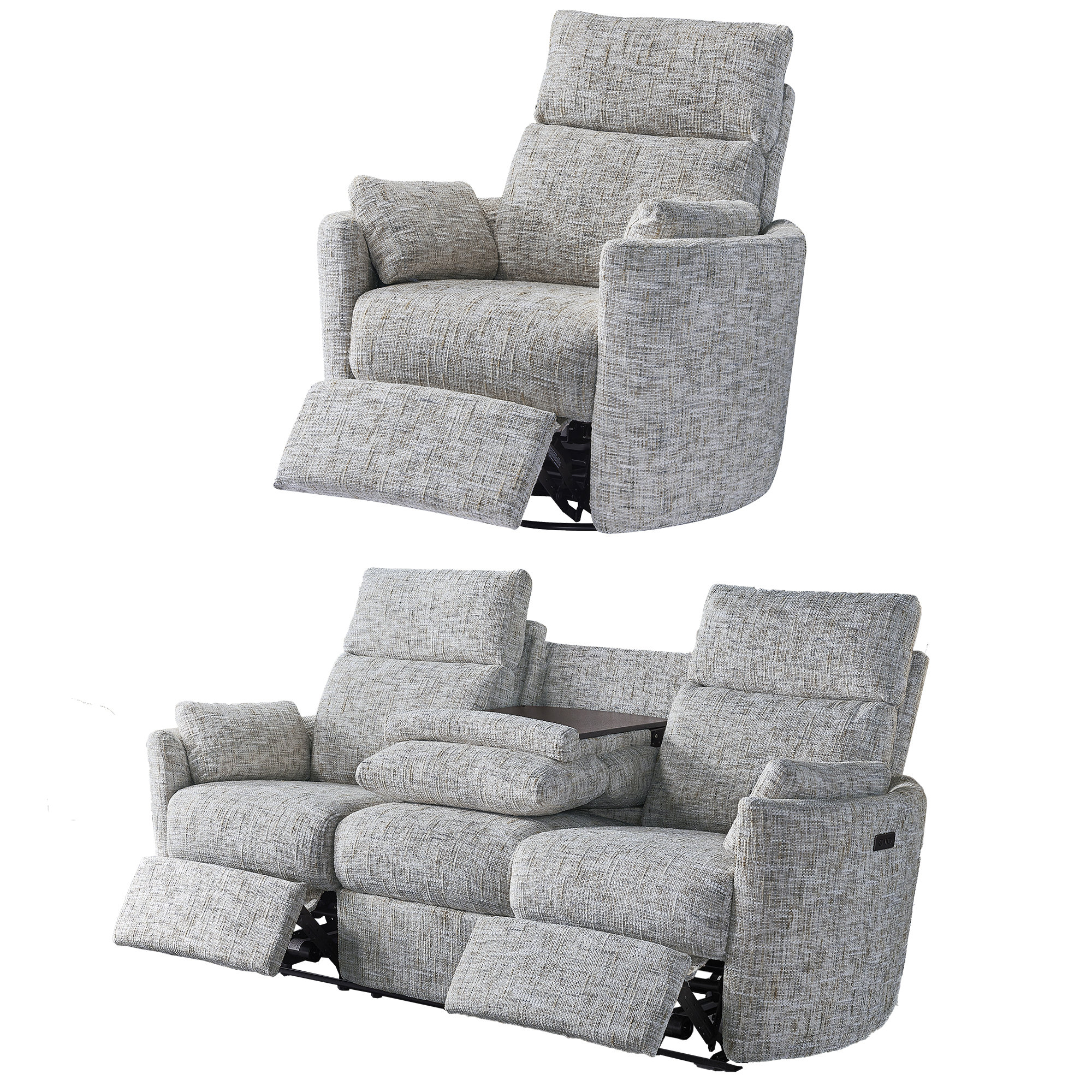 Latitude Run® 2 - Piece Living Room Reclining Sofa Set | Wayfair