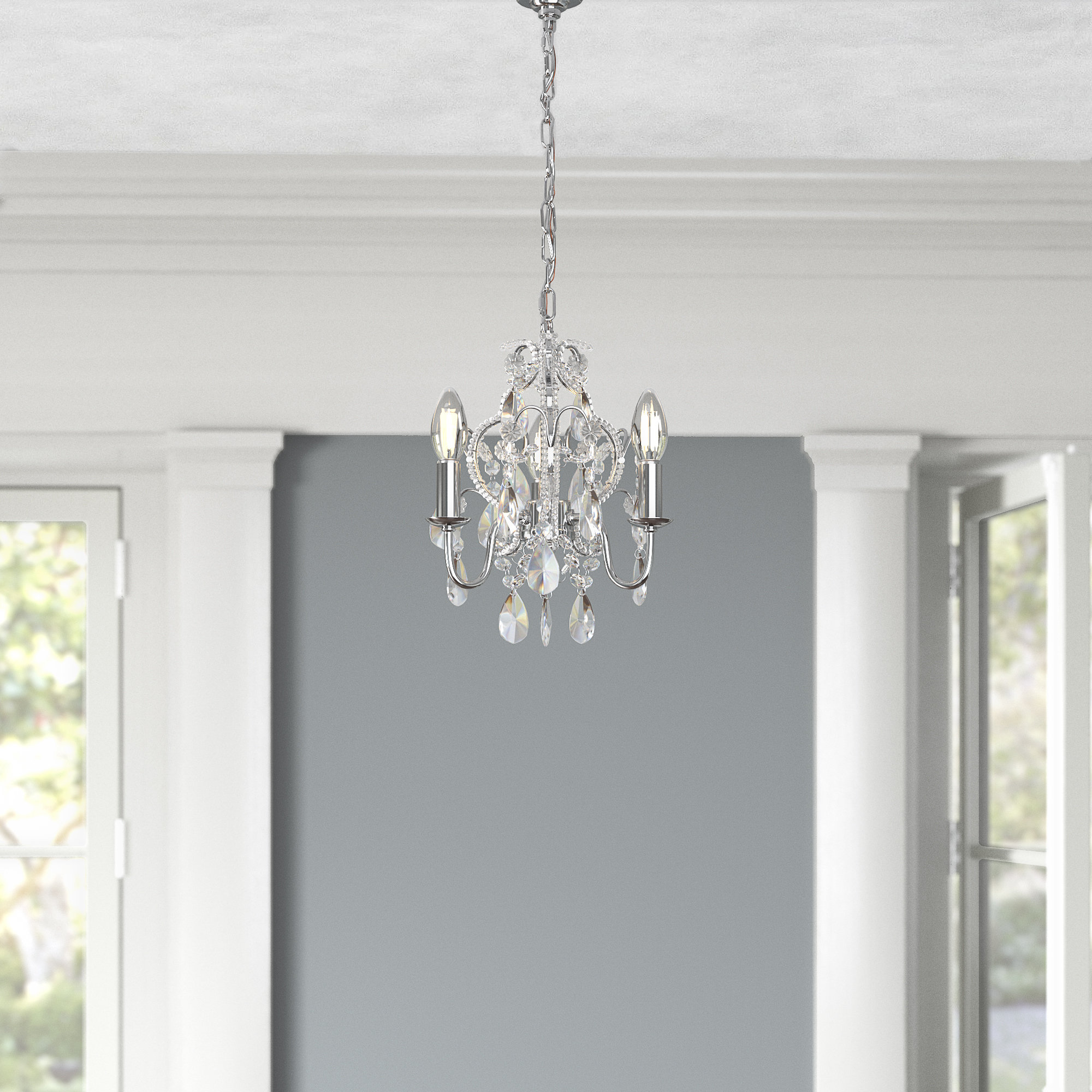 Willa Arlo™ Interiors Ashim 3 - Light Candle Style Classic Chandelier ...