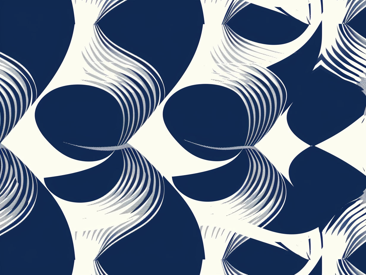 Ivy Bronx Wavy lines Wall Tapestry - Cool pattern Wall Decor - Wayfair ...