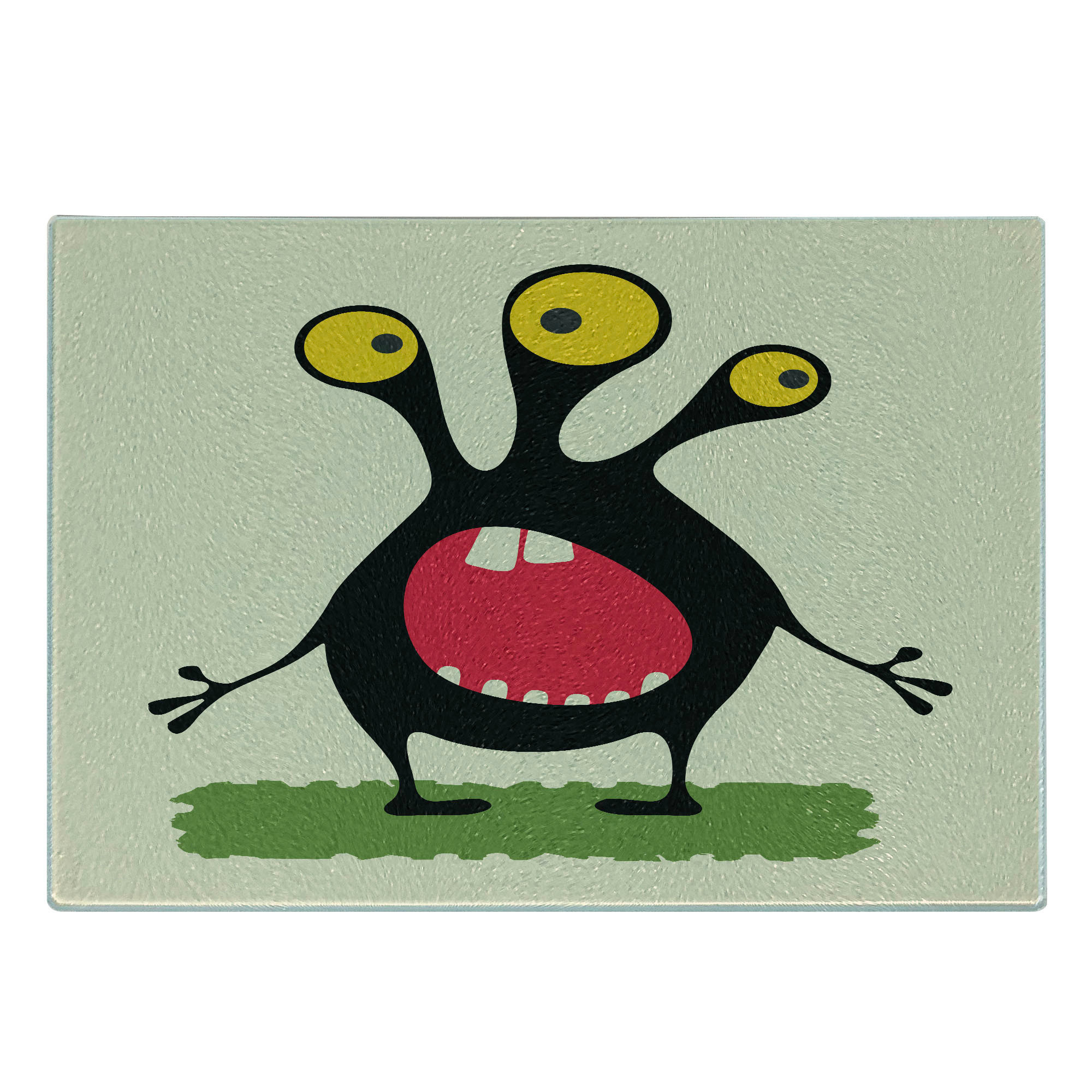 East Urban Home Glass Alien Cutting Board | Wayfair
