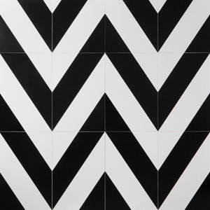 Bond Tile Elizabeth Sutton Monarch 12" x 18" Marble Patterned Wall ...