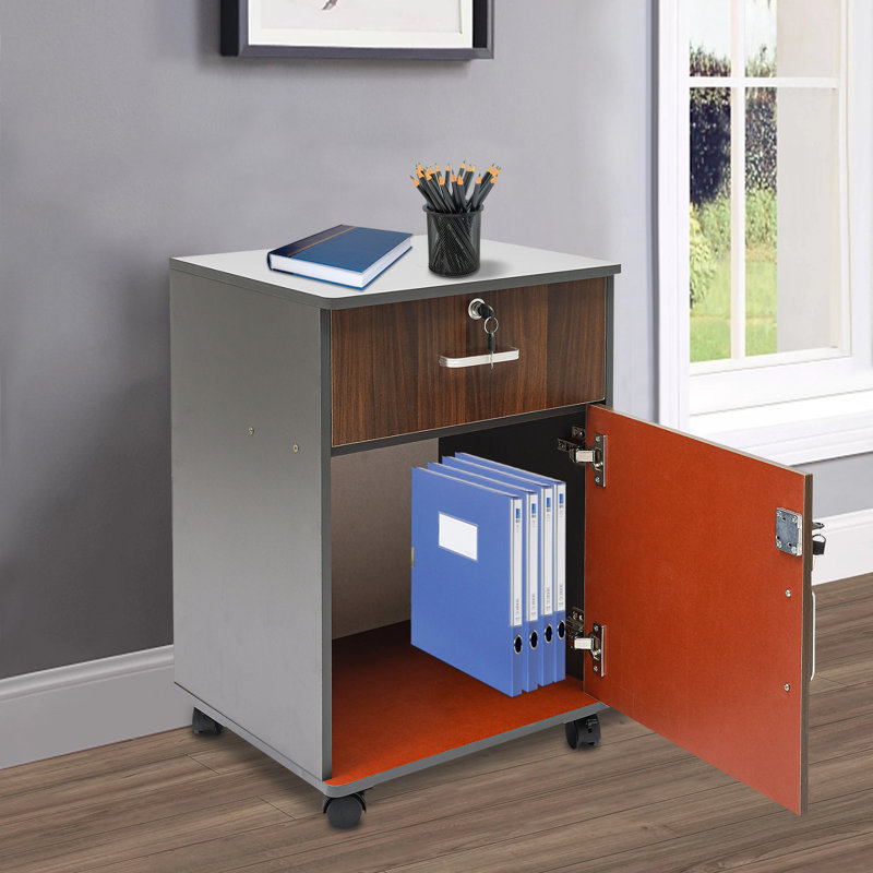 Ebern Designs Banh 14.2 Wide 1 -Drawer File Cabinet | Wayfair