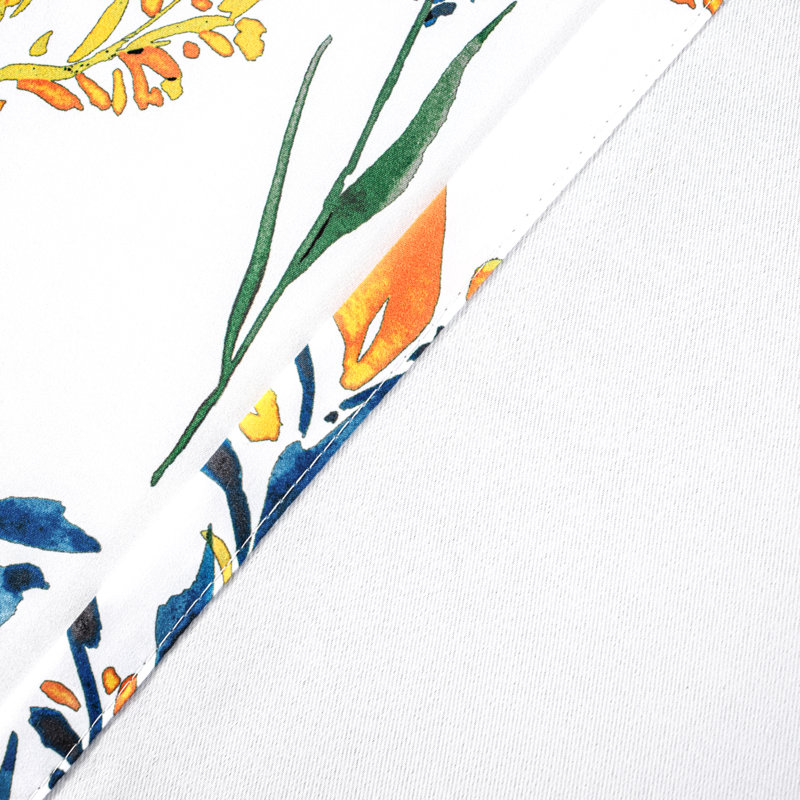 Red Barrel Studio® Jaeven Floral Tailored 52'' W Window Valance ...