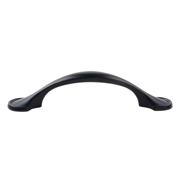 South Main Hardware Traditional Curved Rounded-Foot Handle 3" Center to ...