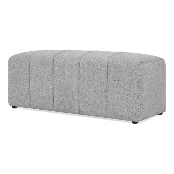 AllModern Rex Polyester Blend Upholstered Bench & Reviews | Wayfair