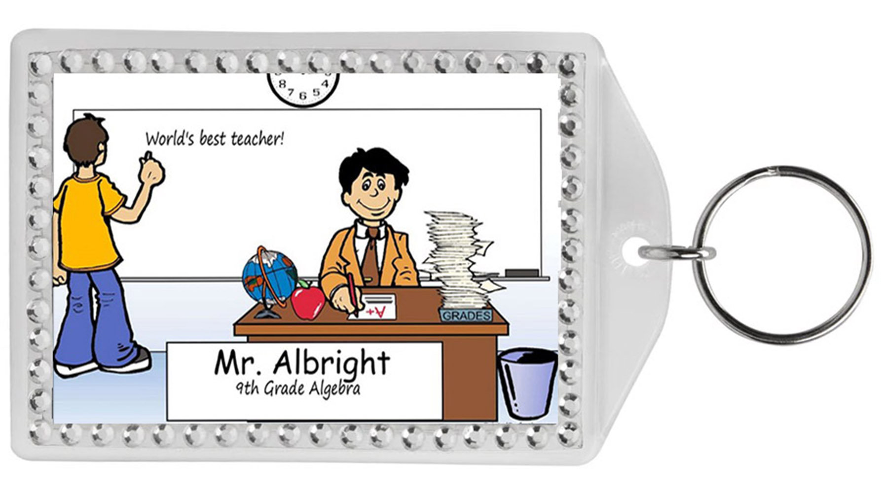 Printed Perfection Personalized Name That Toon Teacher, High School ...