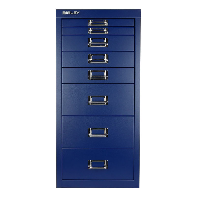 Bisley 11'' Wide 8 -Drawer Steel File Cabinet & Reviews | Wayfair