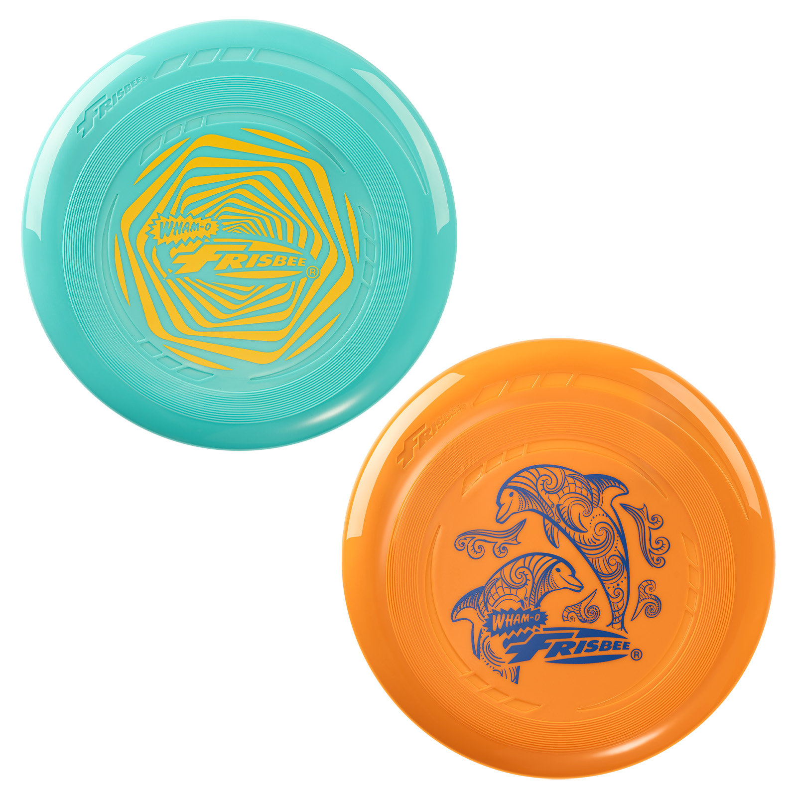 Wham-O Frisbee Go 2 Pack Flying Disc, 9 Inch Lightweight Toy Set | Wayfair