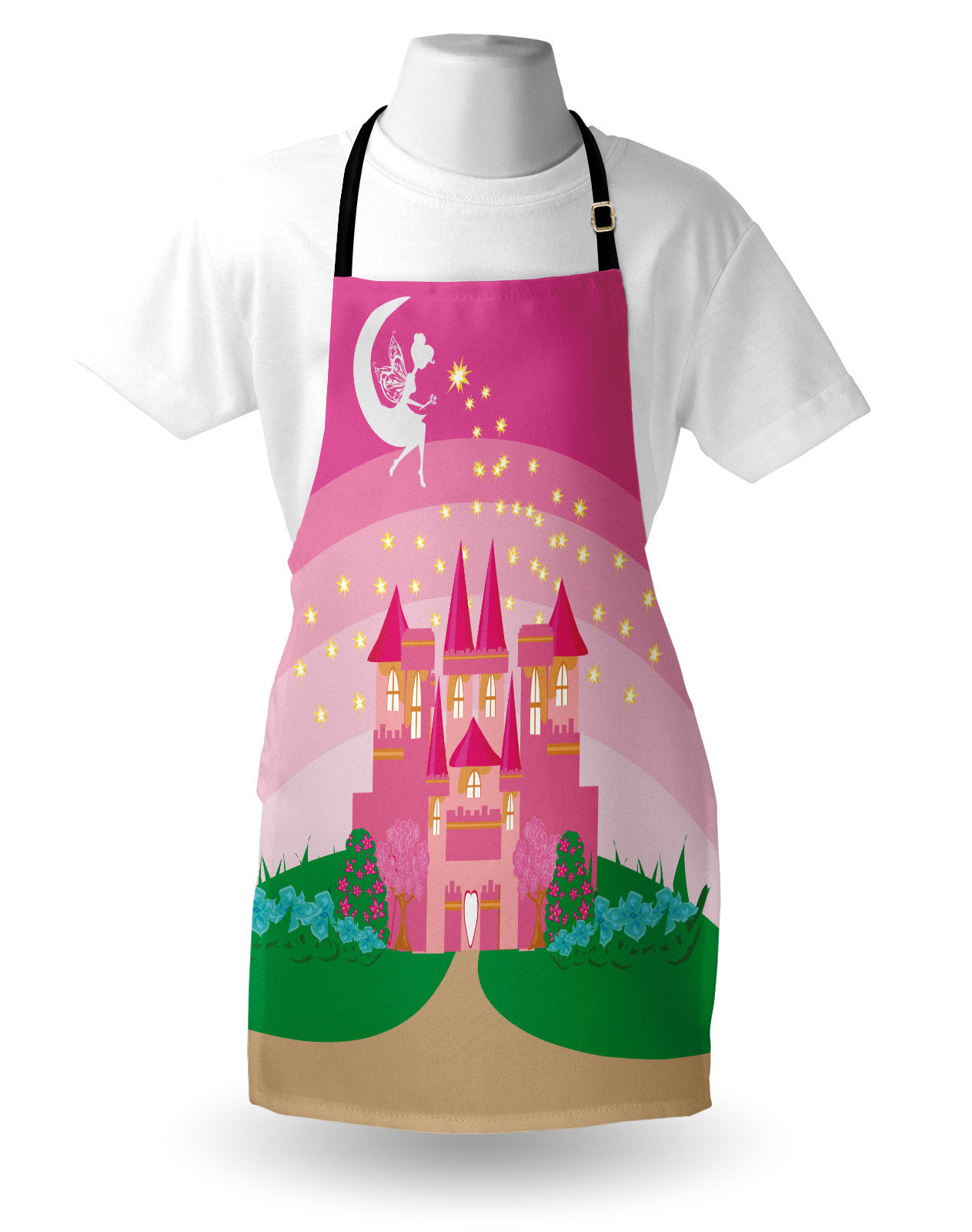 East Urban Home Magic Apron Unisex, Fantasy Tale Pixie in Sky, Adult ...