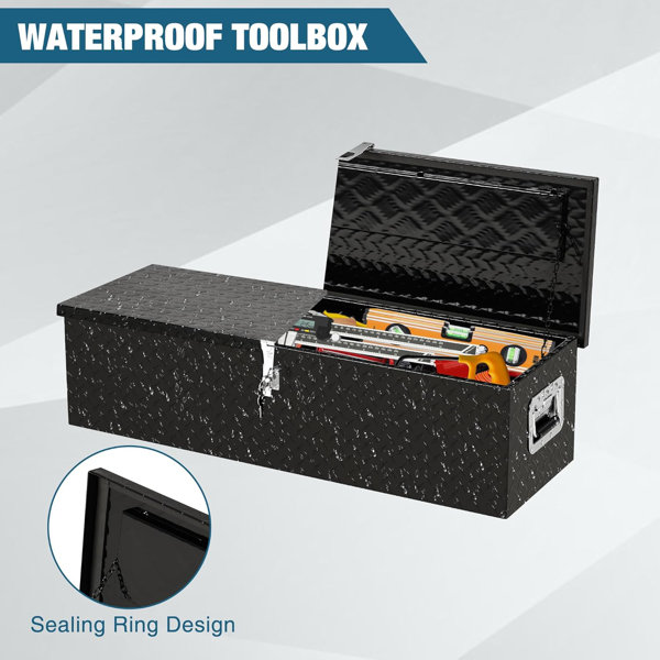 17 Stories Jobsite Box, Jobsite Chest Tool Storage Cabinet Industrial ...