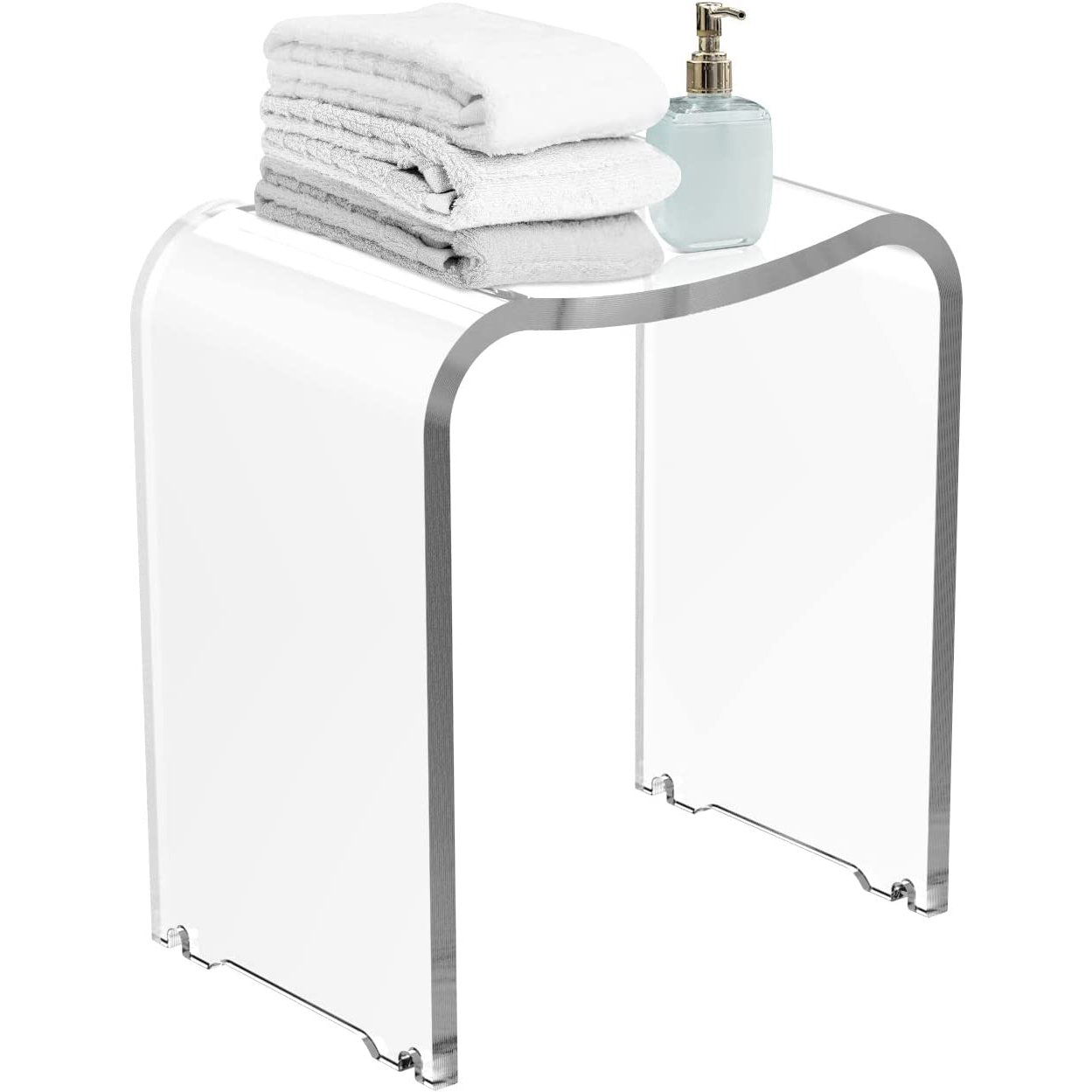 Orren Ellis Jozelyn 20.9'' W Acrylic Shower Bench & Reviews - Wayfair ...