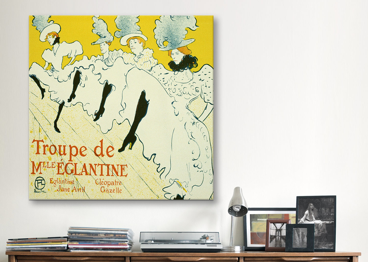 Vault W Artwork La Troupe de Mademoiselle Eglantine by Henri De ...