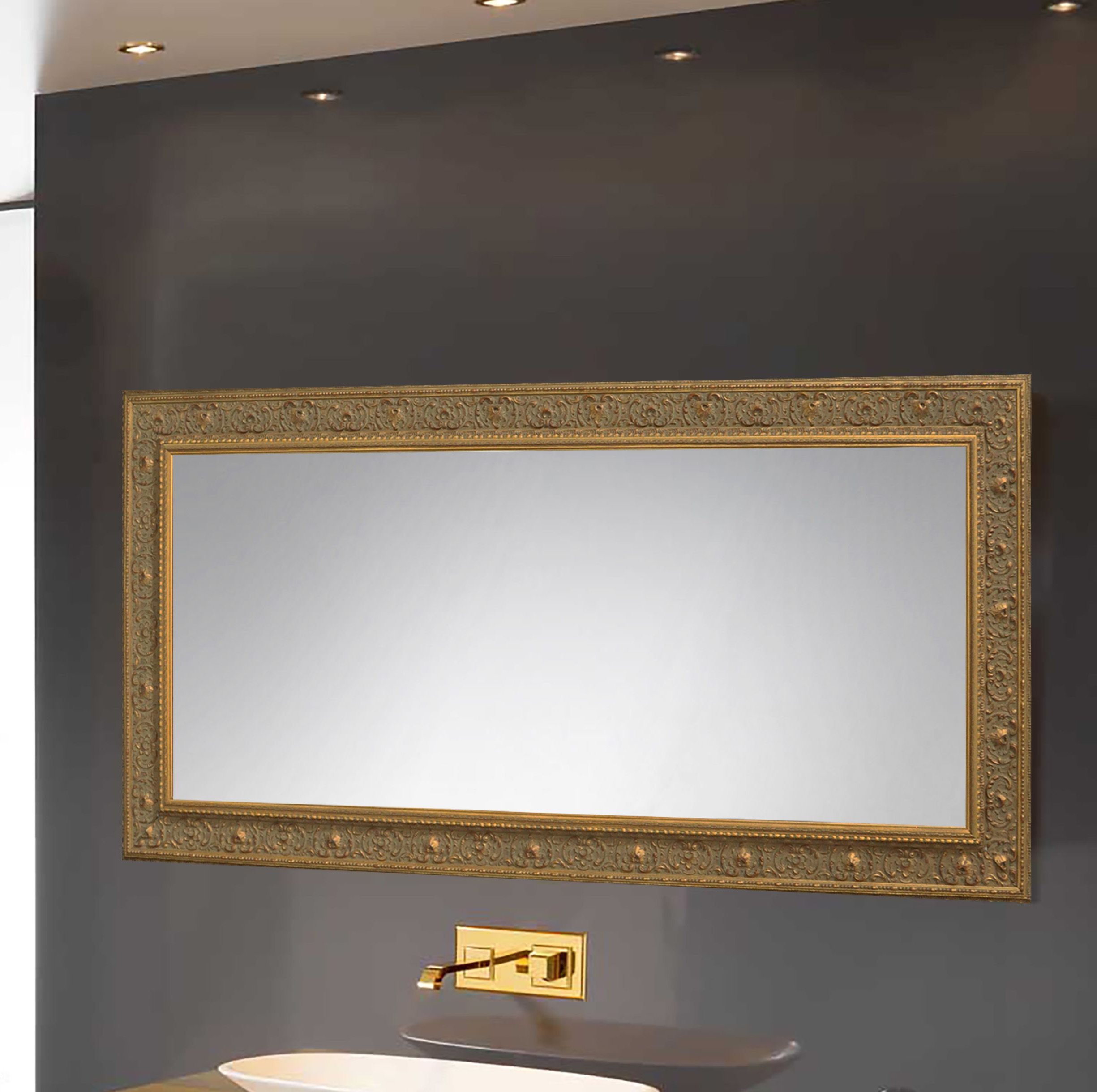Lark Manor Asiel Opulent Oversized Vanity Mirror - Wayfair Canada