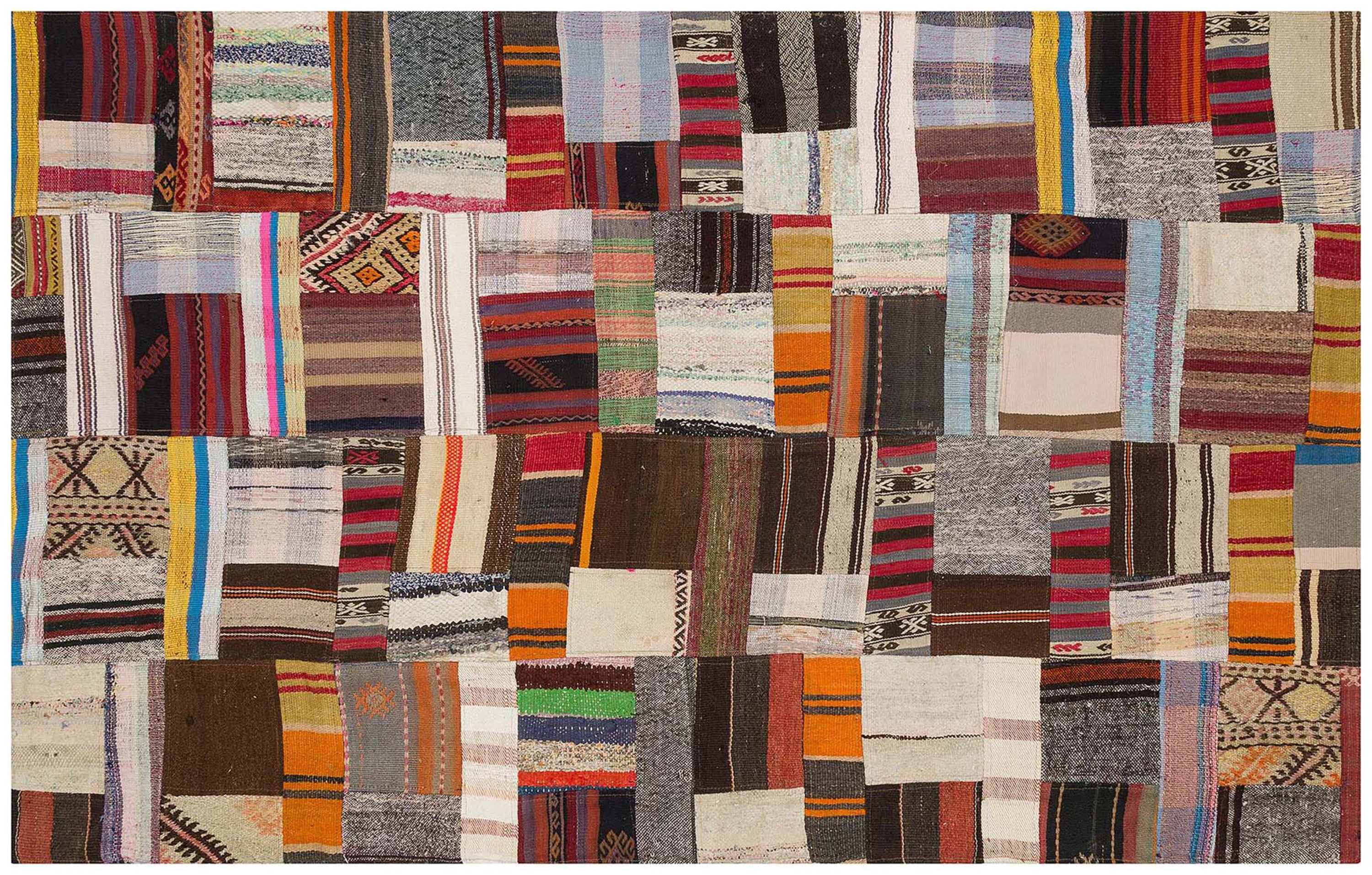 Isabelline Hull Patchwork Hand Woven Rug | Wayfair