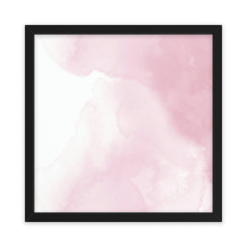East Urban Home Pink Clouds - Picture Frame Illustration | Wayfair