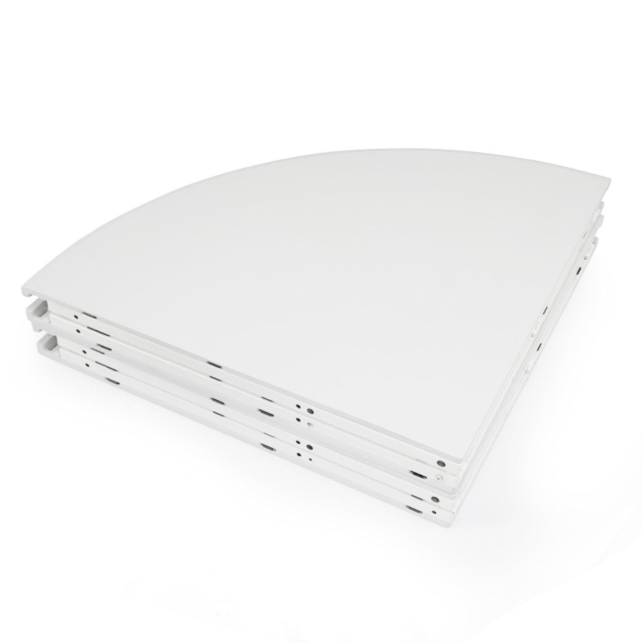 Ivy Bronx Round Folding Table With Carrying Handle, 66" Heavy Duty ...