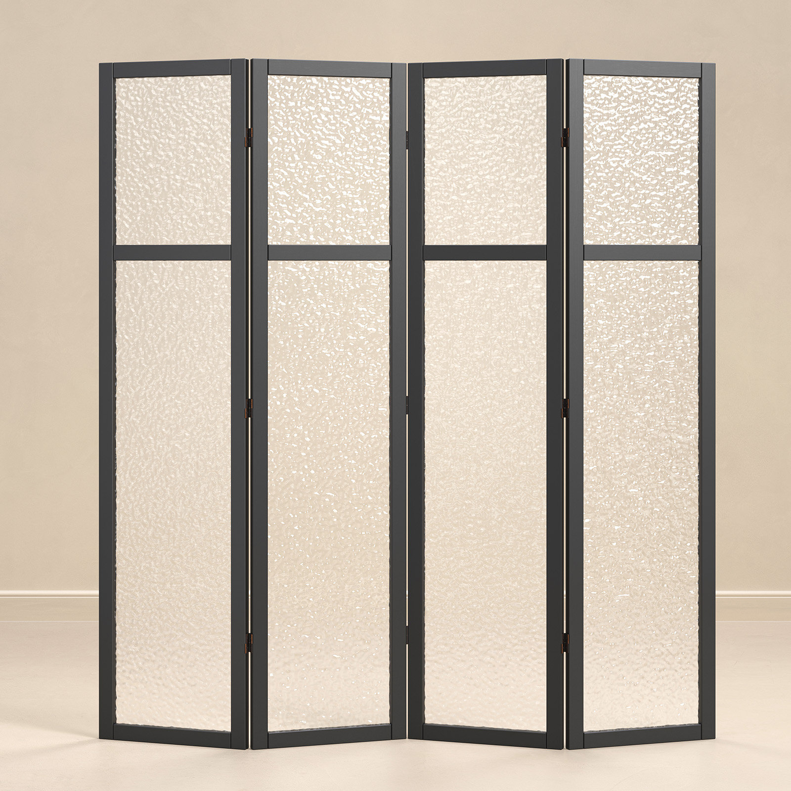Wrought Studio™ Acrylic Room Divider,4-panel Freestanding Partition ...