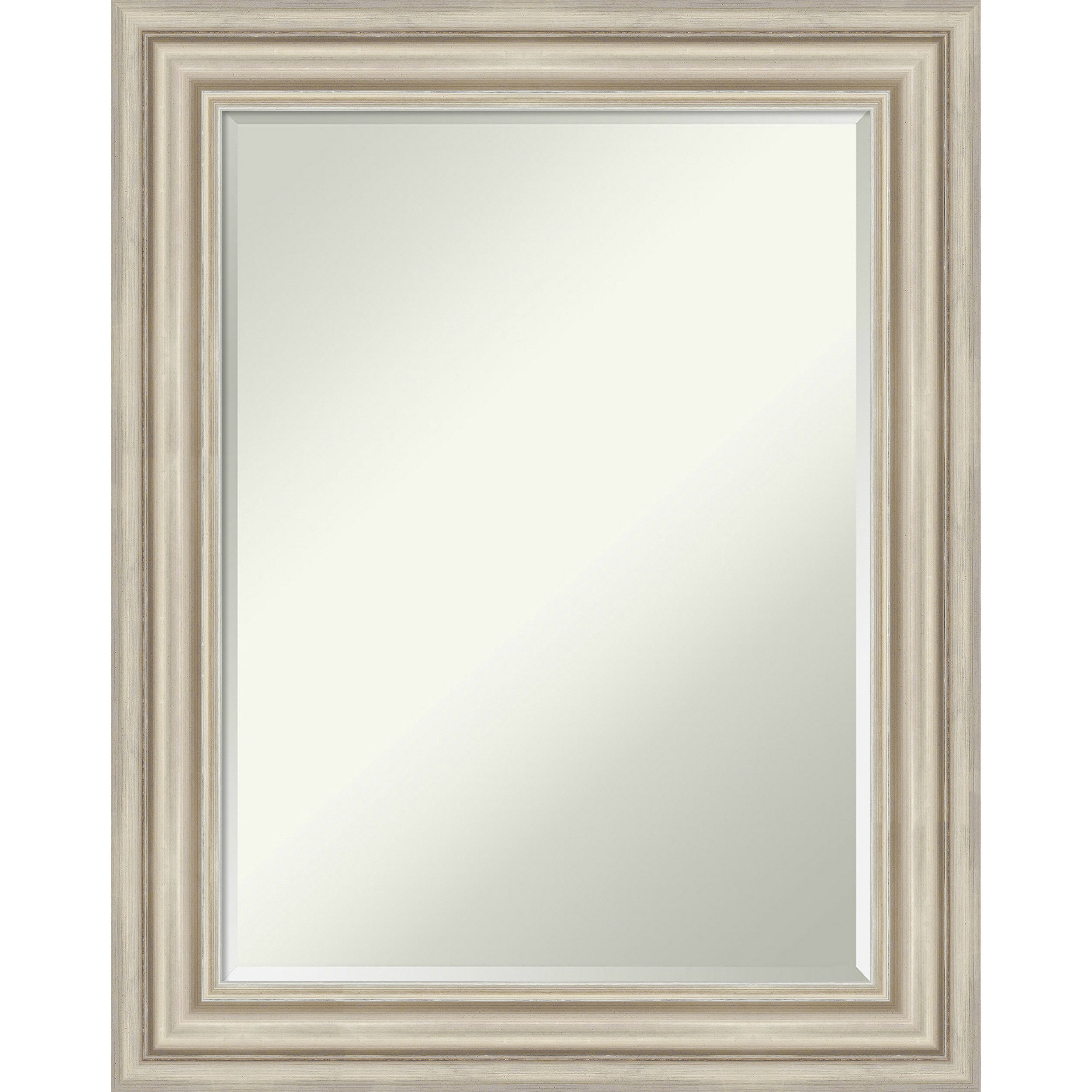 Amanti Art Sierra Half-Inch-Bevel Wood Framed Wall Mirror | Wayfair