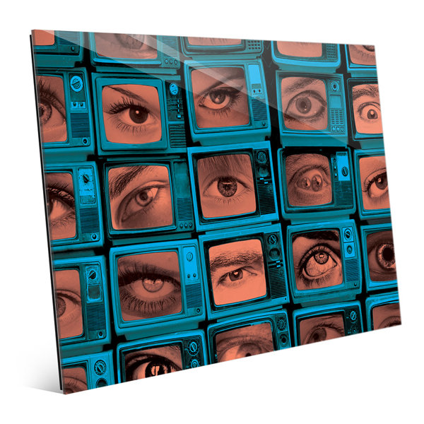 Click Wall Art " Always Watching Eyes " | Wayfair