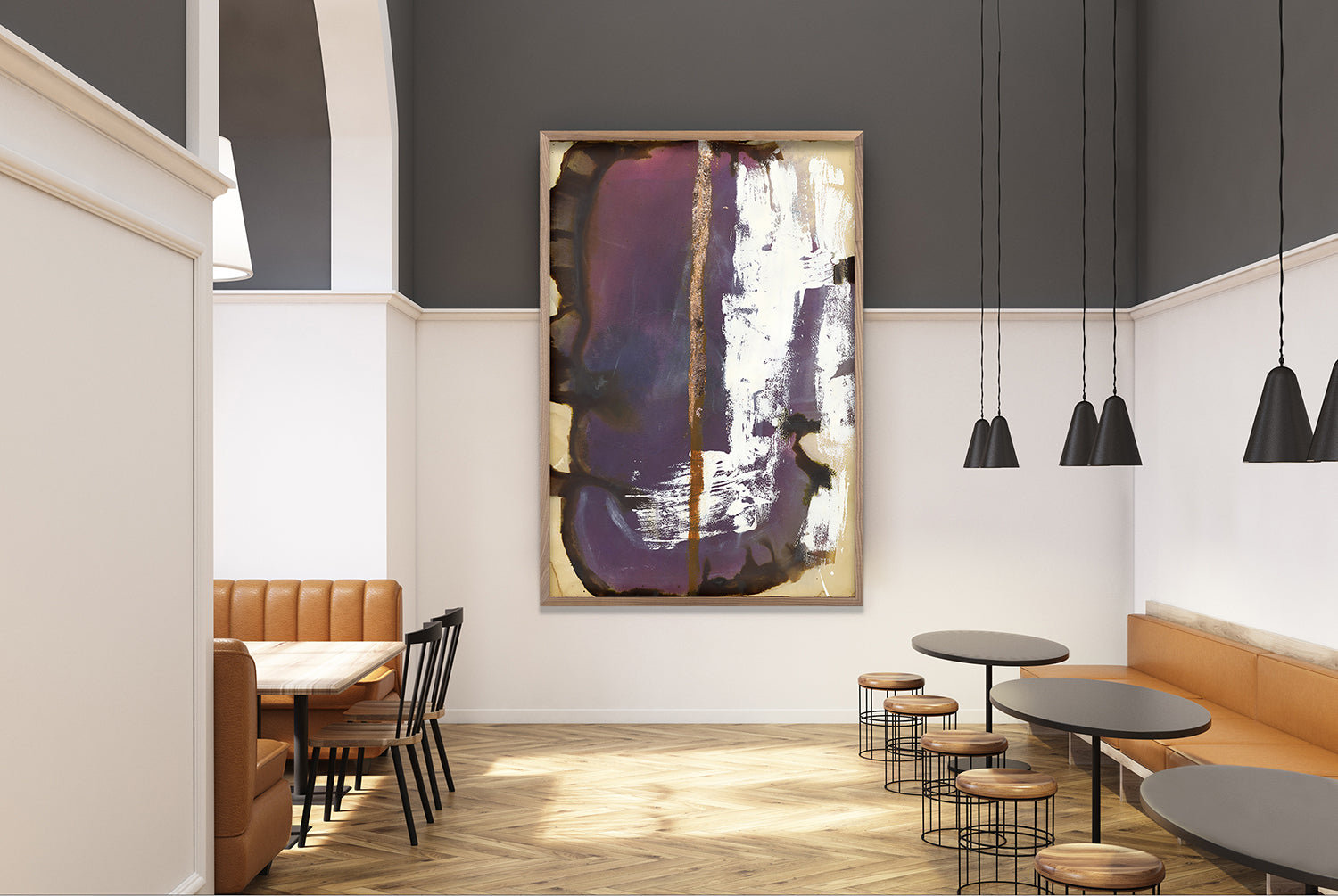 Zoe Bios Creative 'Javier' by ZBC House Art - Floater Frame Painting ...