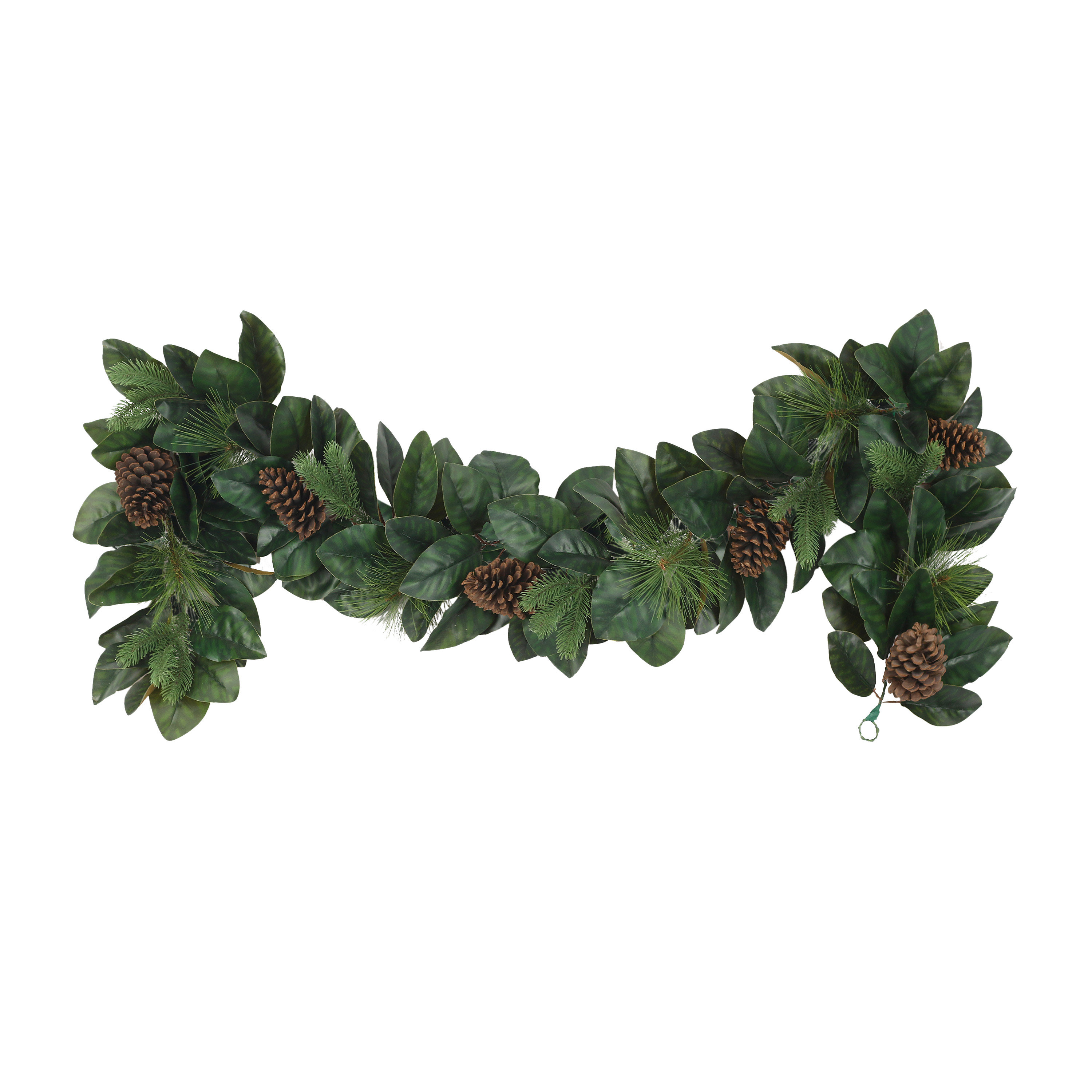 The Holiday Aisle® 6 Ft X 9" Garland With Magnolia Leaves & Reviews ...