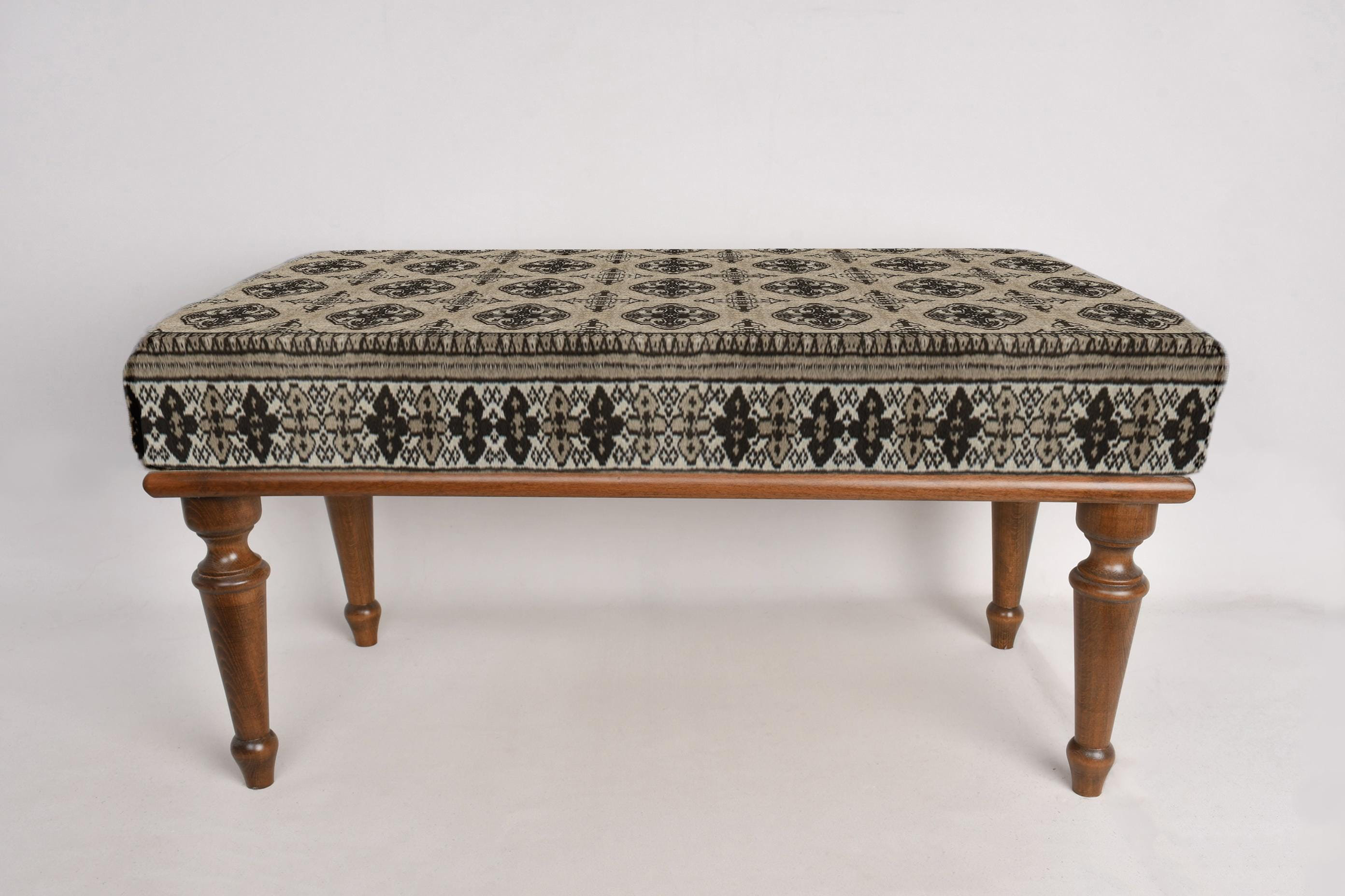 Dakota Fields Upholstered Bench, Window Bench Seat, Ottoman Bench ...