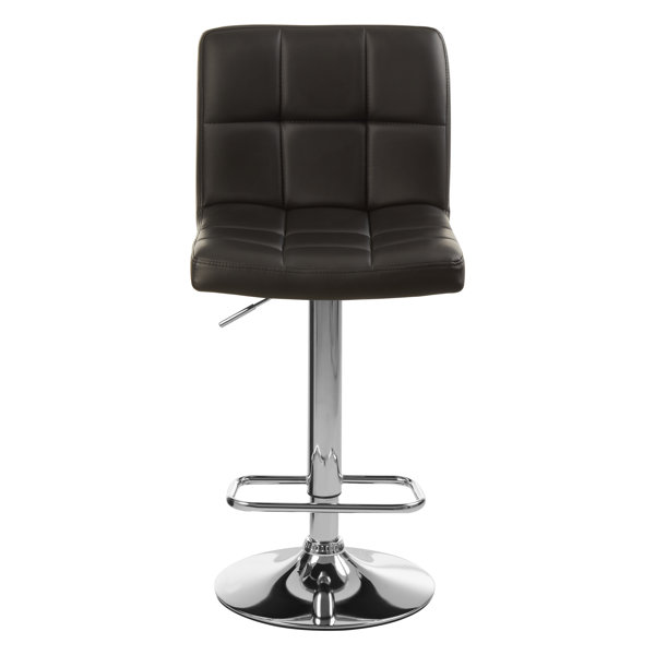 Ivy Bronx Tricia Height Adjustable Swivel Bar Stool | Wayfair.co.uk