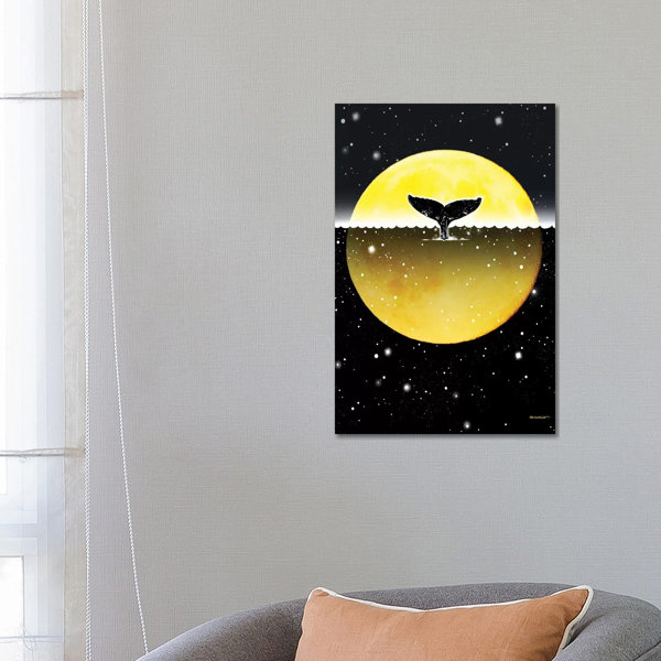 Highland Dunes Whale Tail by Big Nose Work - Wrapped Canvas Art Prints ...