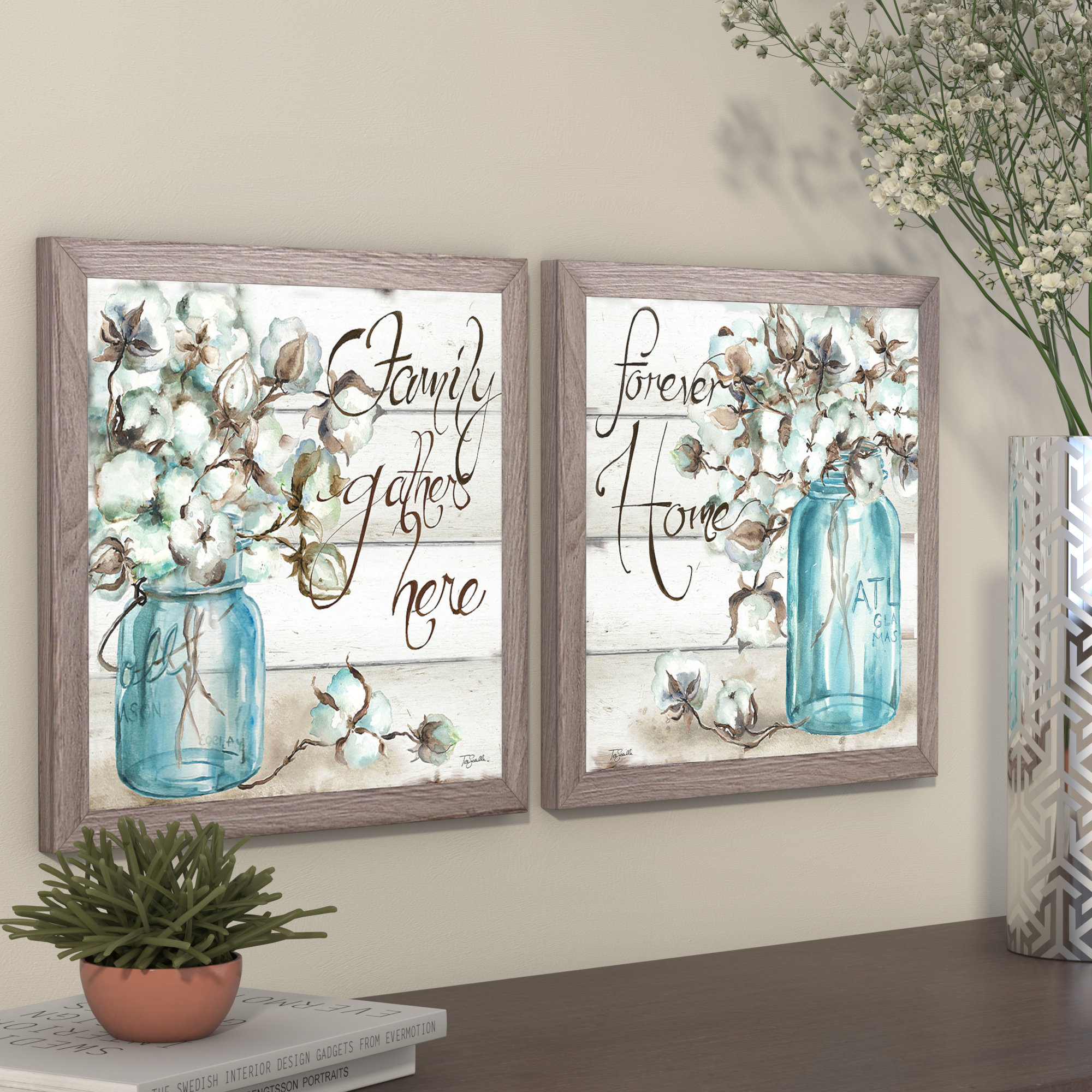 August Grove® 2 Piece Picture Frame Set & Reviews | Wayfair