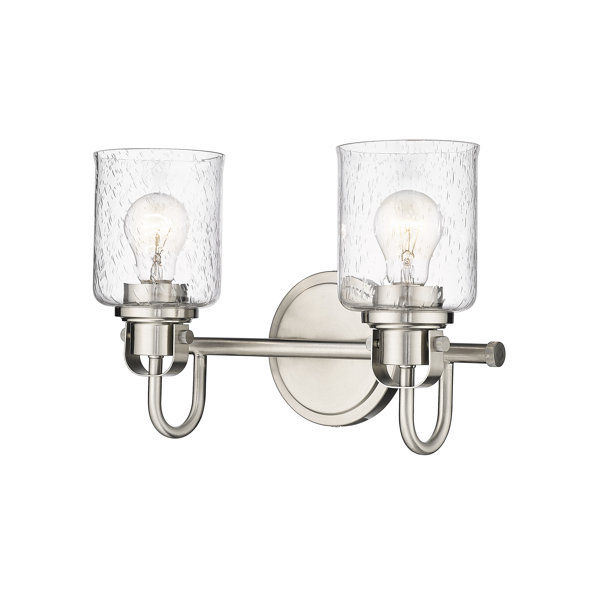 2 Light Bathroom Vanity Lighting You'll Love | Wayfair