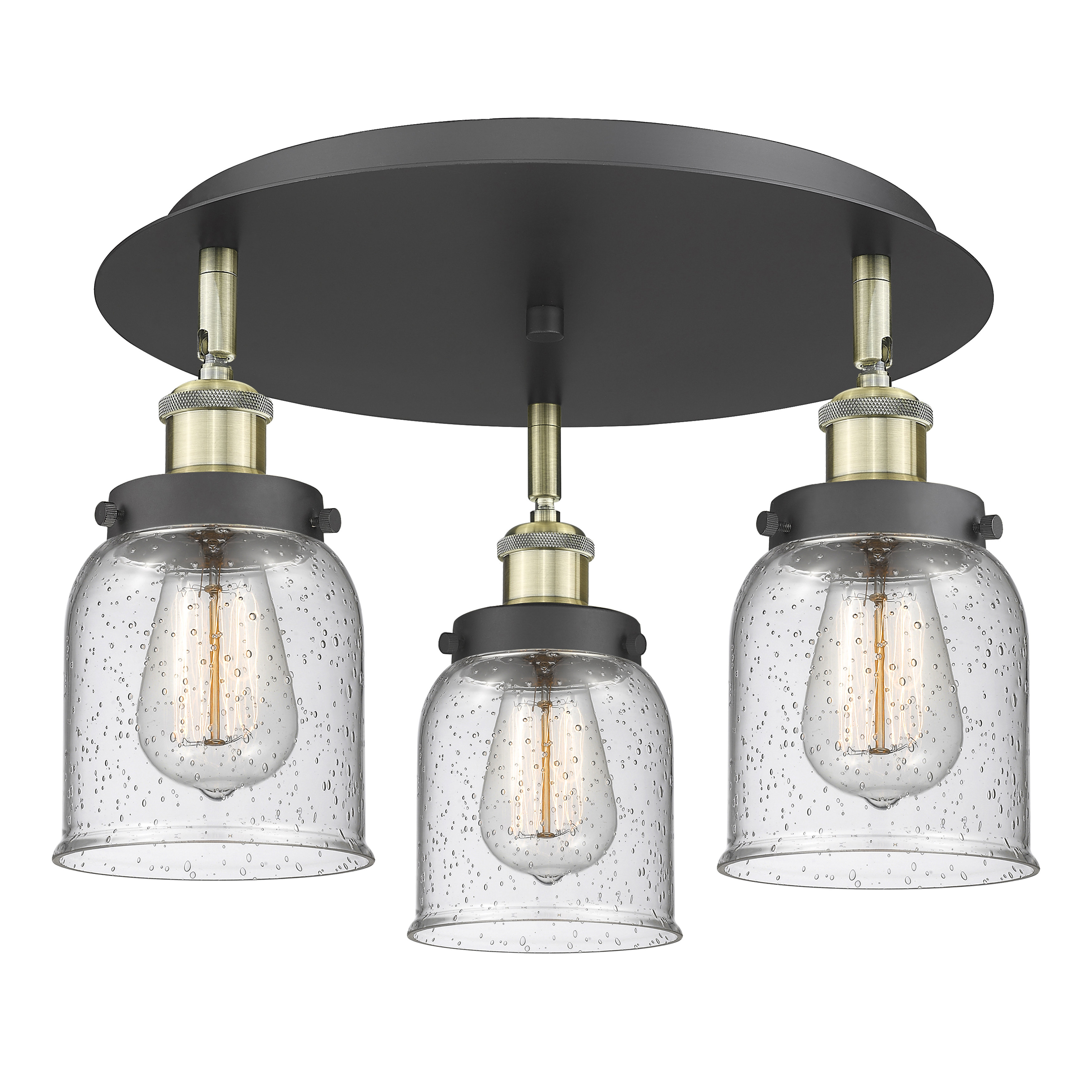 Longshore Tides Bejtullah 3 Light 17" Flush Mount - Wayfair Canada