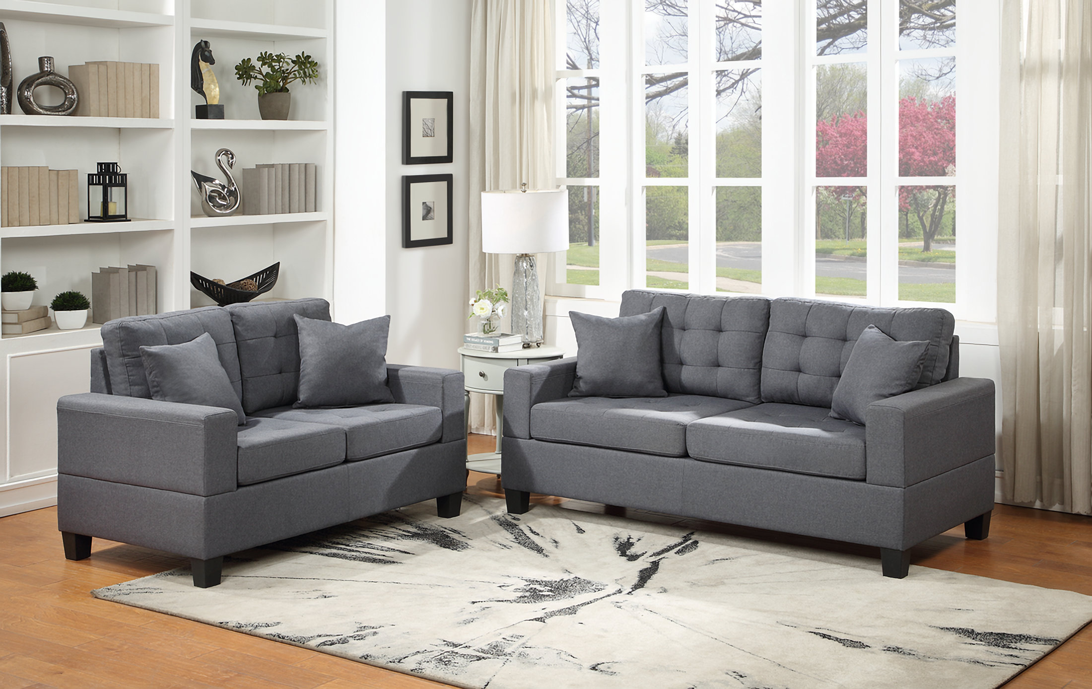 Wade Logan® Alfo 2 Piece Living Room Set | Wayfair