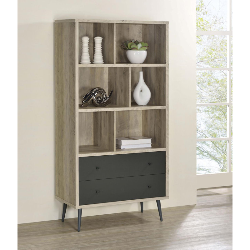 George Oliver Kiuna 70.5" H x 31.1" W Standard Bookcase | Wayfair