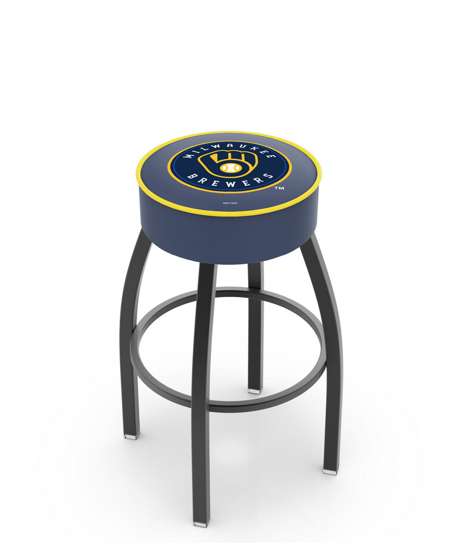 Holland Bar Stool L8B1 Milwaukee Brewers Swivel Counter Stool | Wayfair