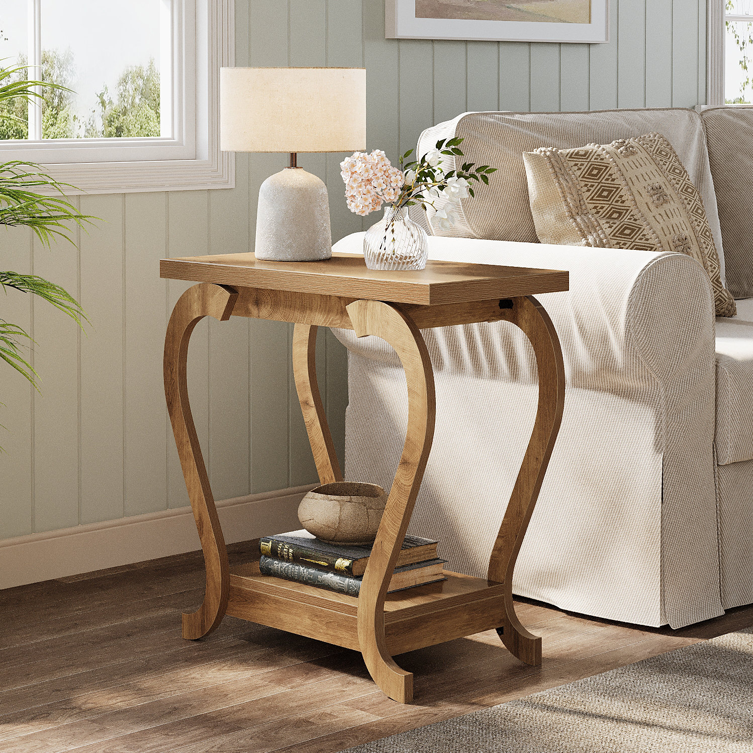 Winston Porter Side Table, Narrow End Table | Wayfair