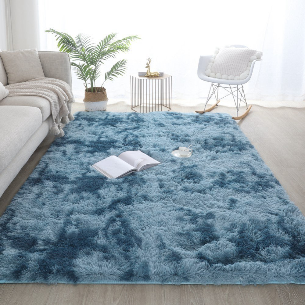 Mercer41 Rectangle Sailyn Solid Color Machine Woven Polyester Area Rug ...