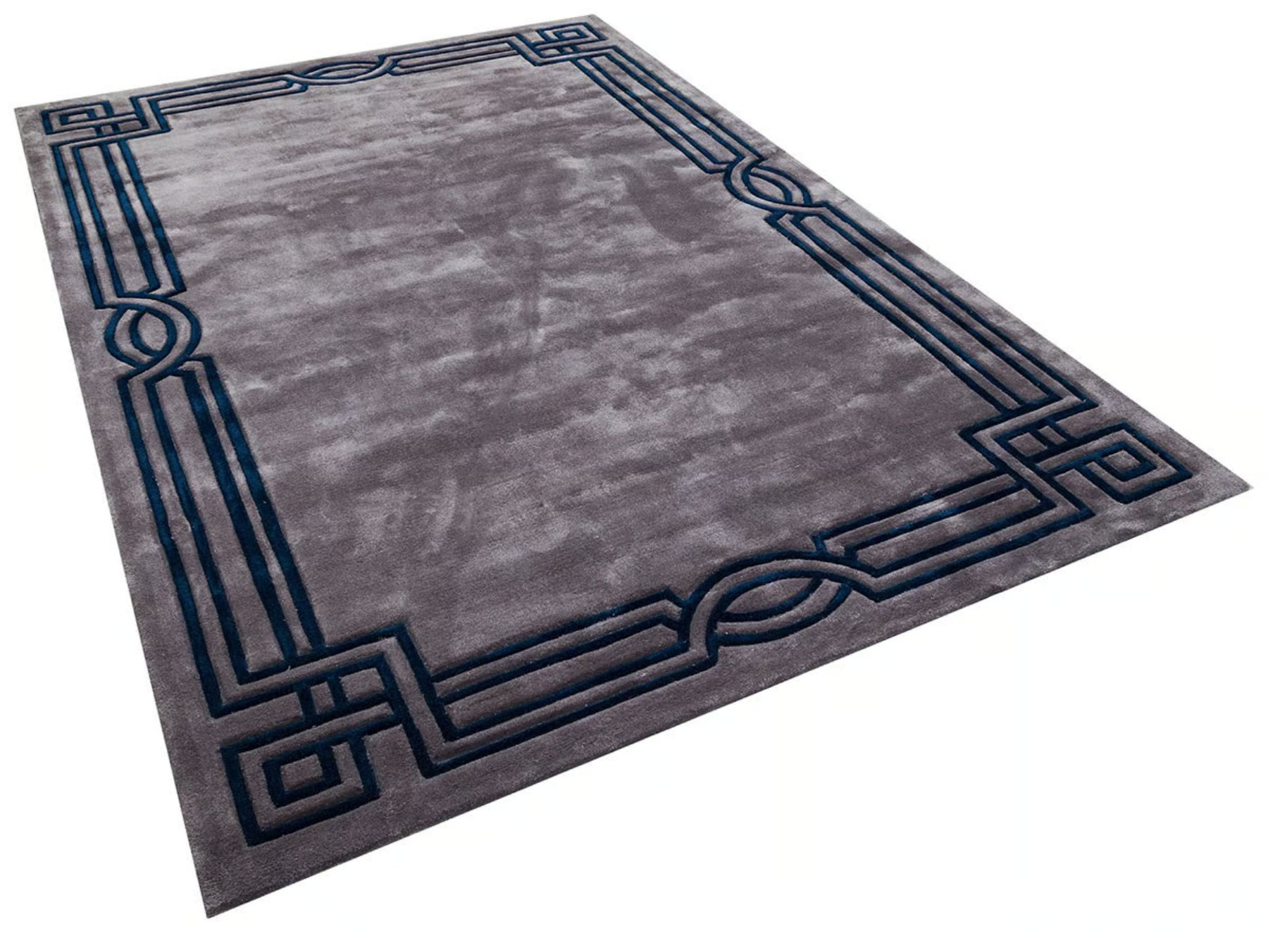 Rugpera Special Design Tufting Anthracite Navy Blue Color Carpet ...