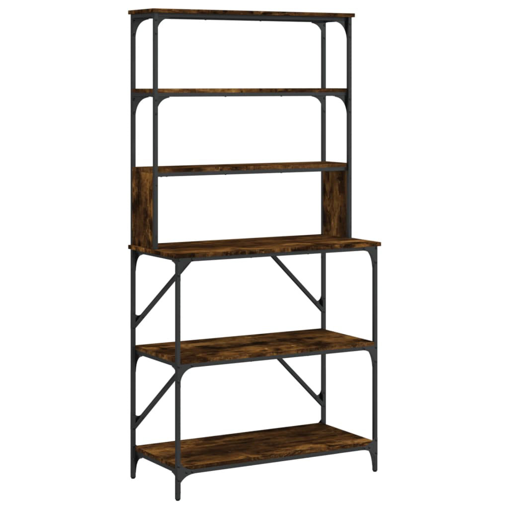 17 Stories Baker's Rack 6-Tier 35.4x15.7x70.9" Engineered Wood | Wayfair
