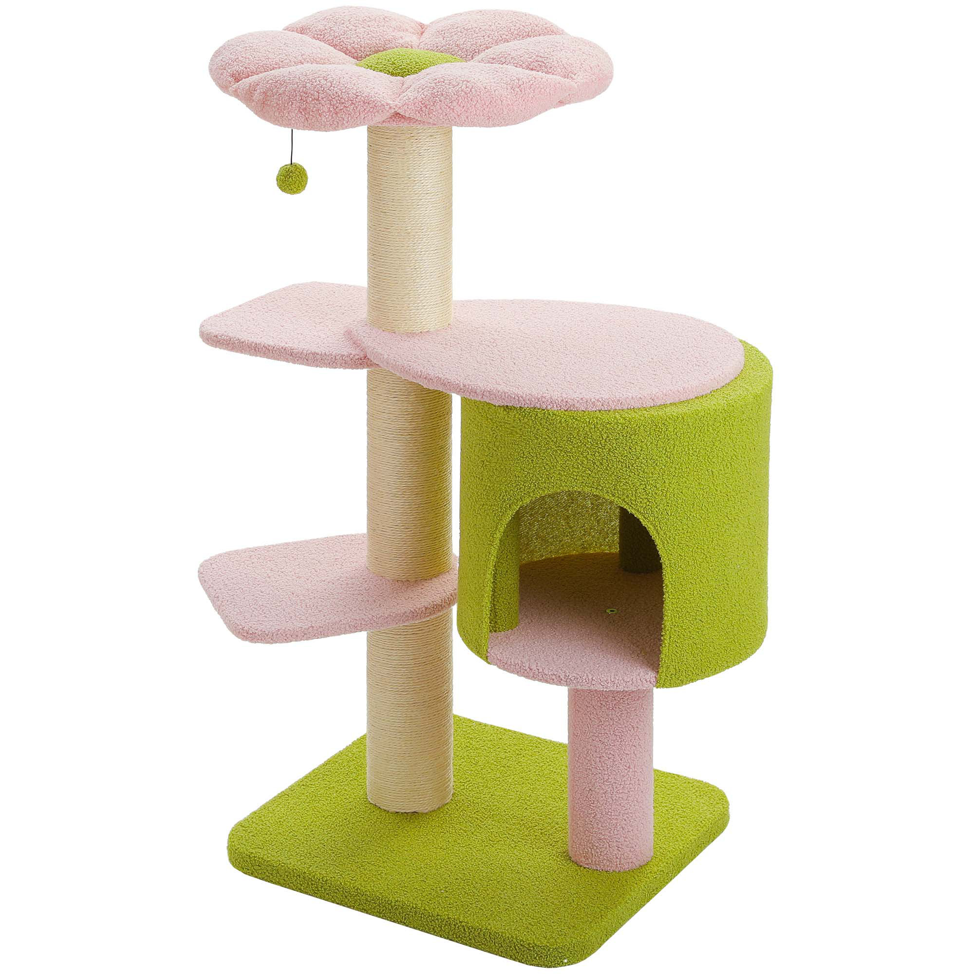 Tucker Murphy Pet™ 48" Cat Tree Tower With Fully-Wrapped Scratching ...