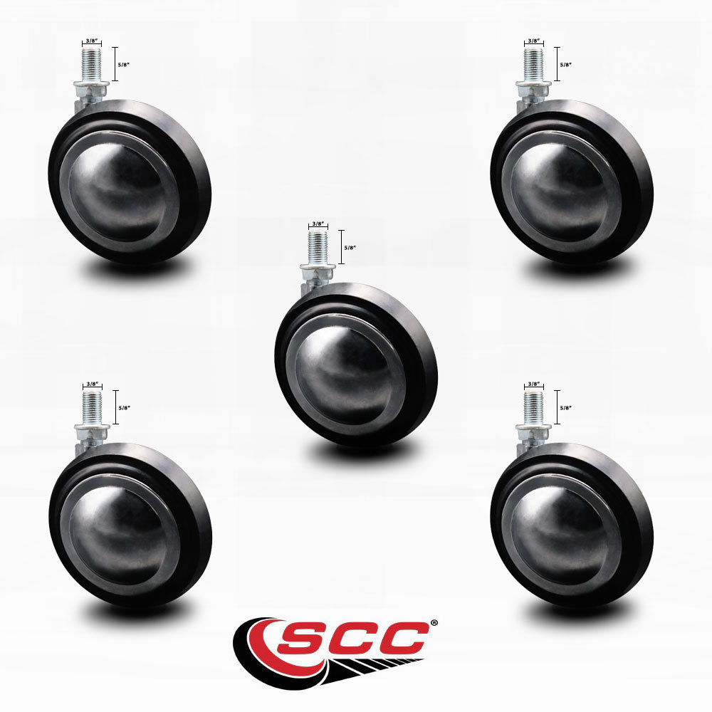 Service Caster 3 Inch Antique Soft Tread Ball Caster – 3/8 Inch ...