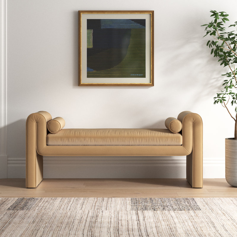 Joss & Main Seoul Polyester Blend Upholstered Bench & Reviews | Wayfair