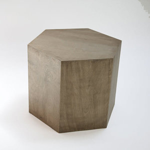 Hammers and Heels Solid Wood Block Coffee Table | Wayfair