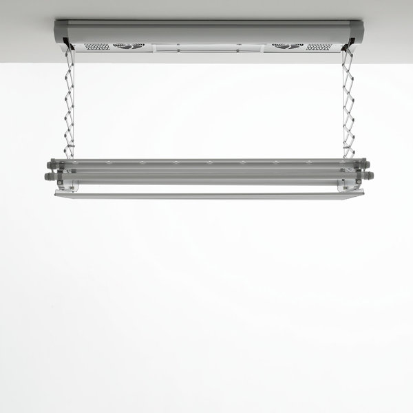 Rebrilliant Ceiling-Mounted Clothes Drying Rack, Vertical Retractable ...