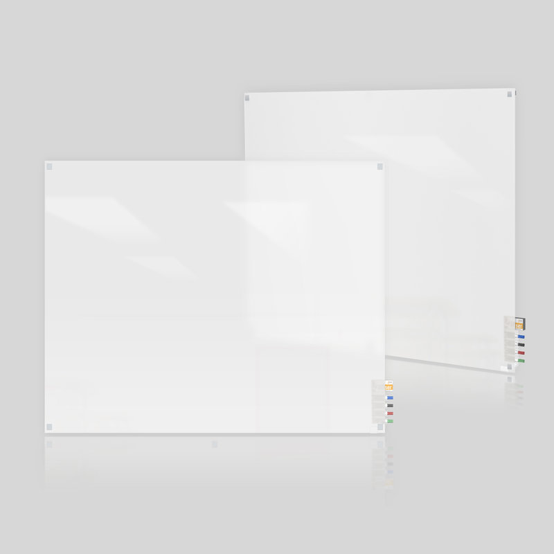 Ghent Harmony Wall Glass Framed Glass Board | Wayfair