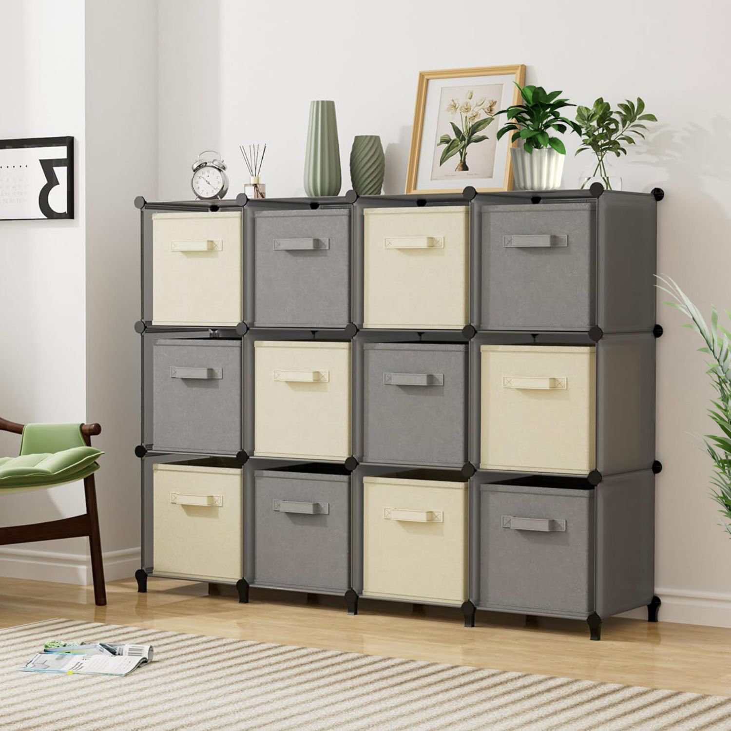 Rebrilliant Nikida Plastic Closet Shelving | Wayfair