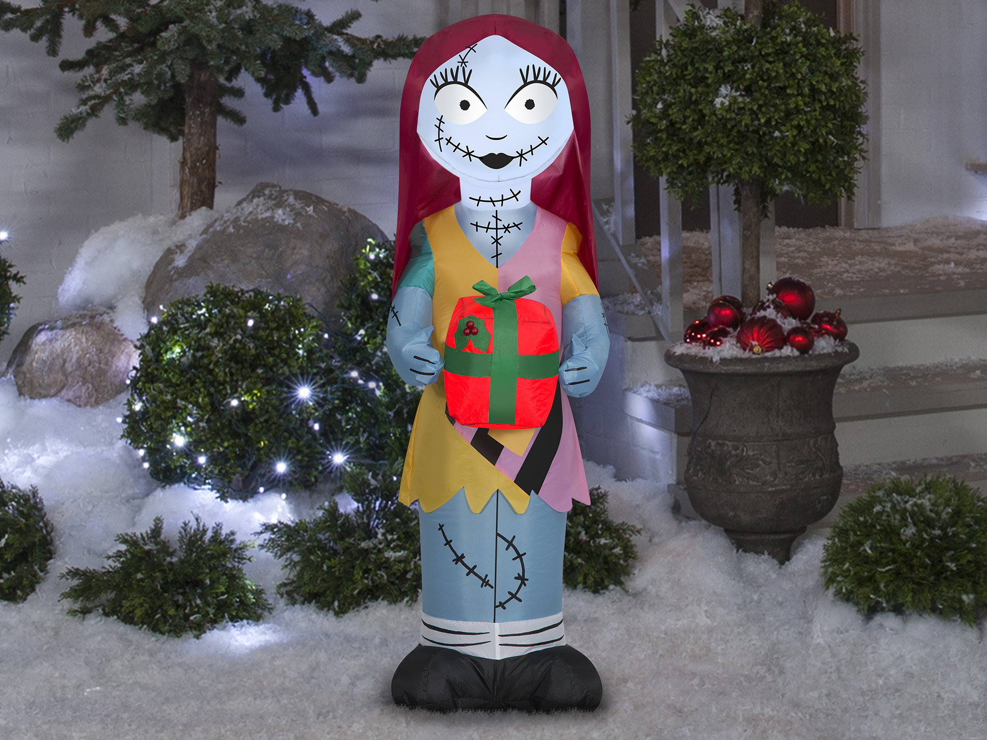 Gemmy Industries 3.5 Foot The Nightmare Before Christmas Sally Light Up ...