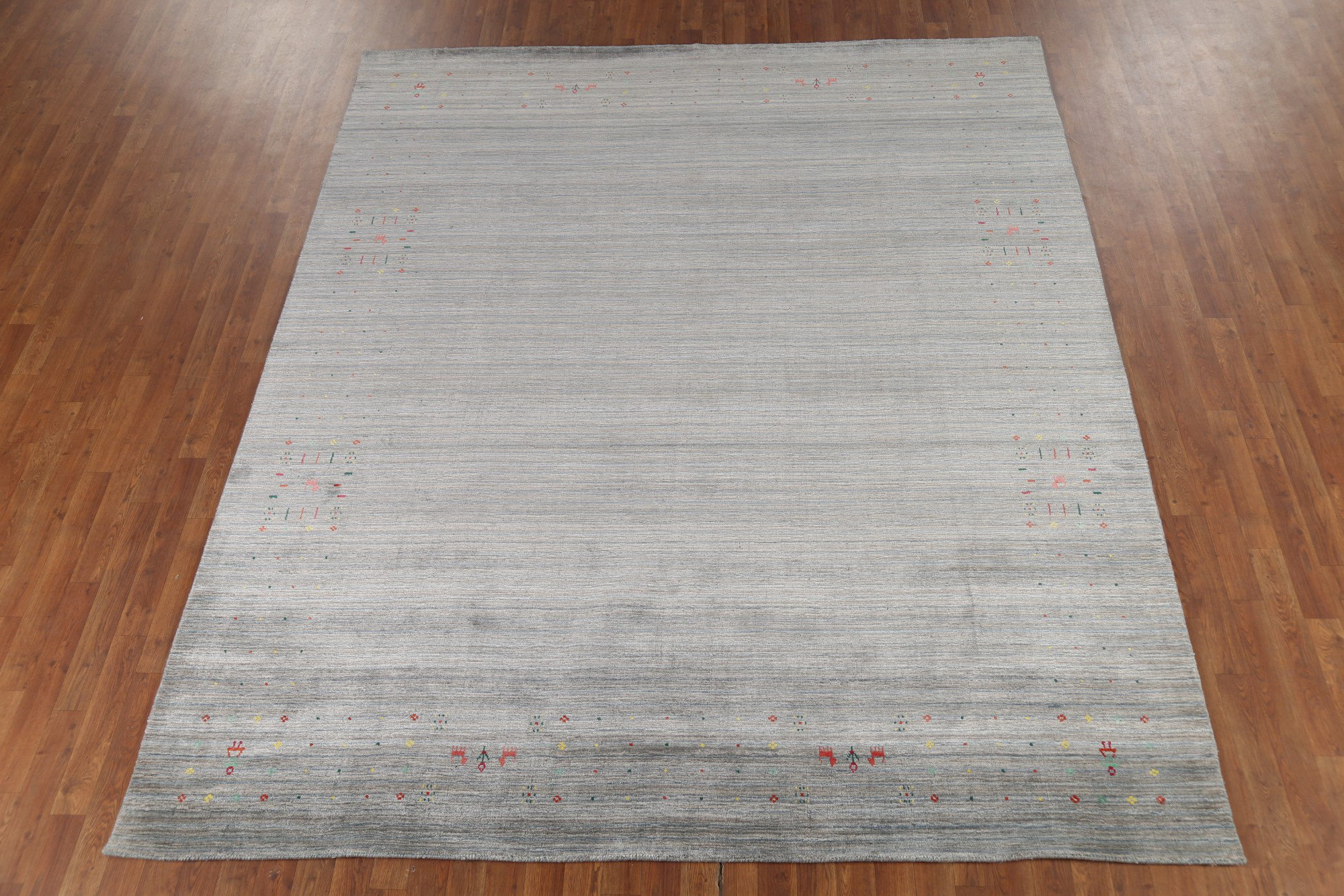 Isabelline All-Over Striped Gabbeh Oriental Area Rug 8x10 | Wayfair