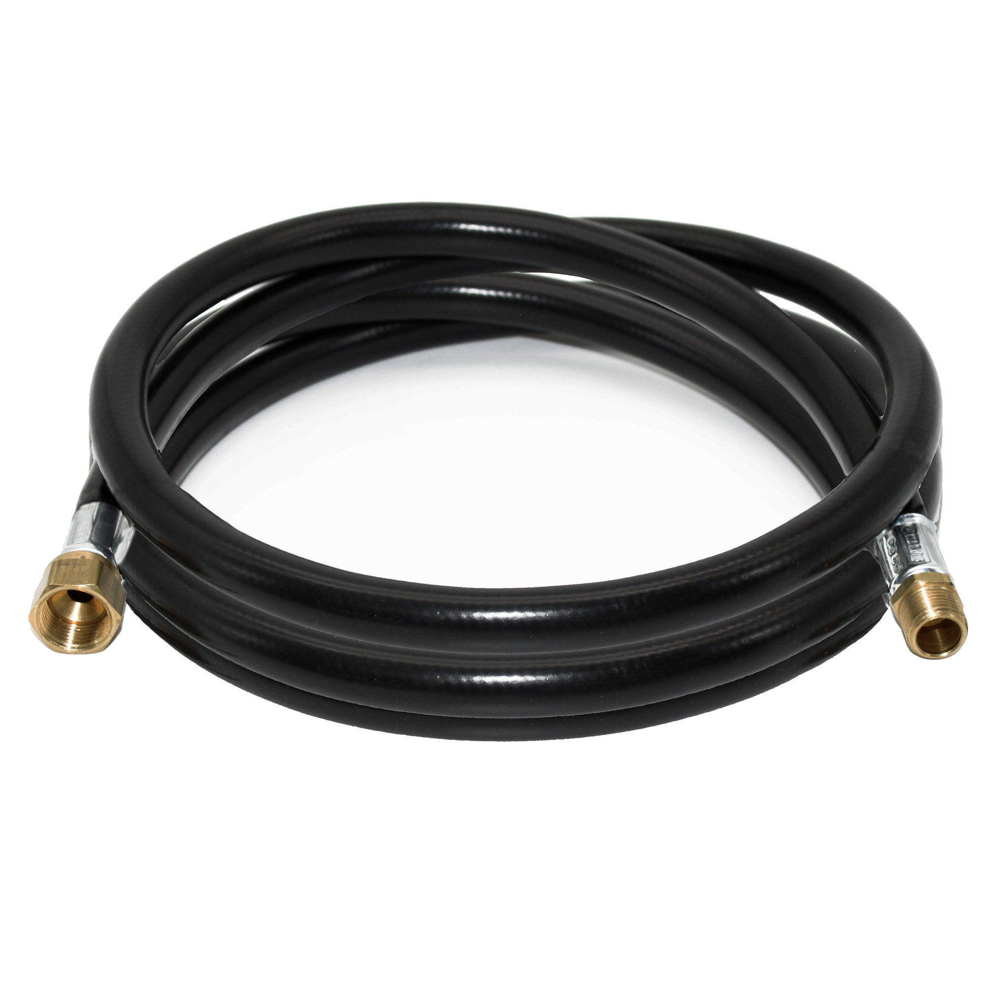Flame King Propane Thermo Plastic Rubber Hose, 96-inch, 3/8-inch ID for ...