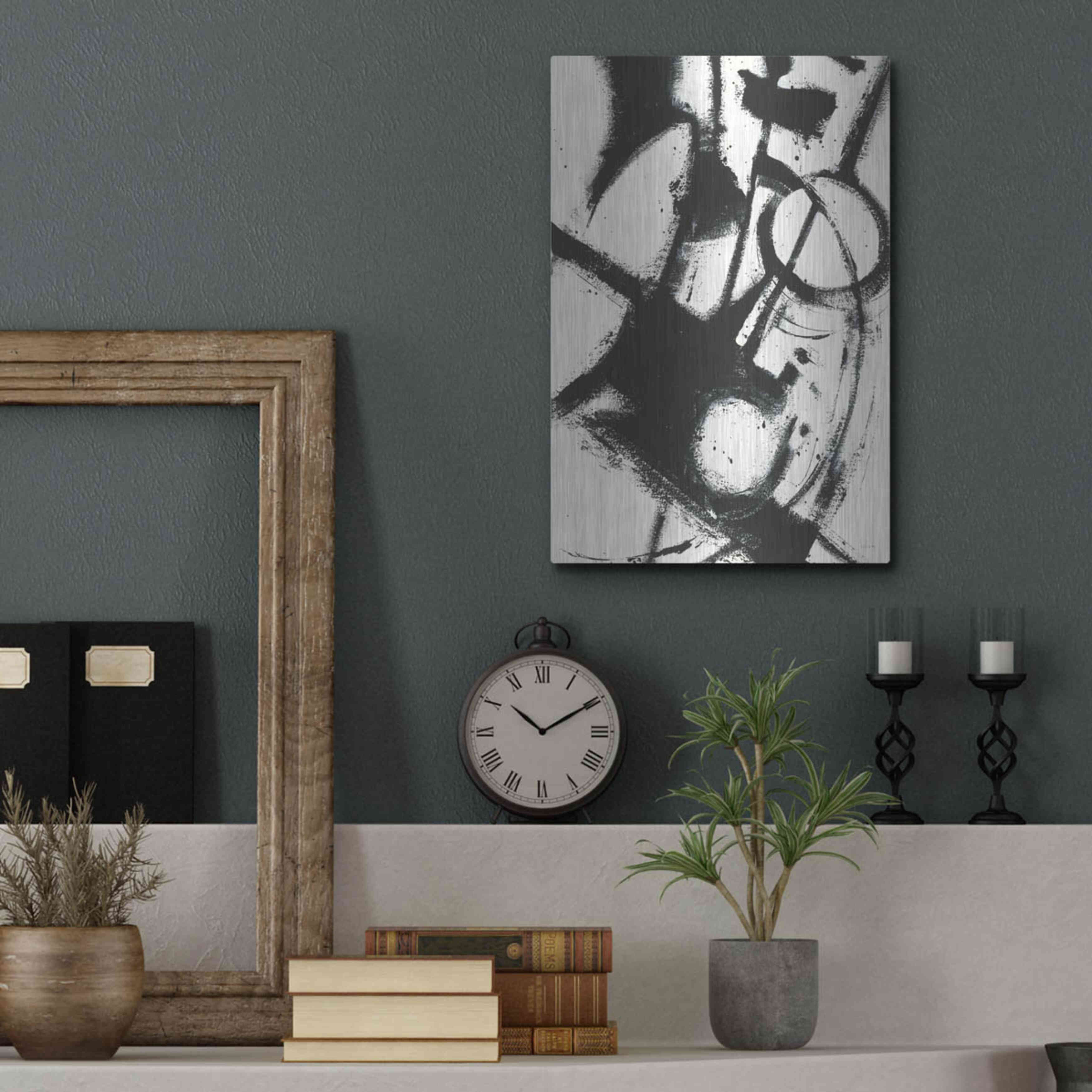 Wrought Studio™ 'Expression Abstract II White Crop' by Shirley Novak ...