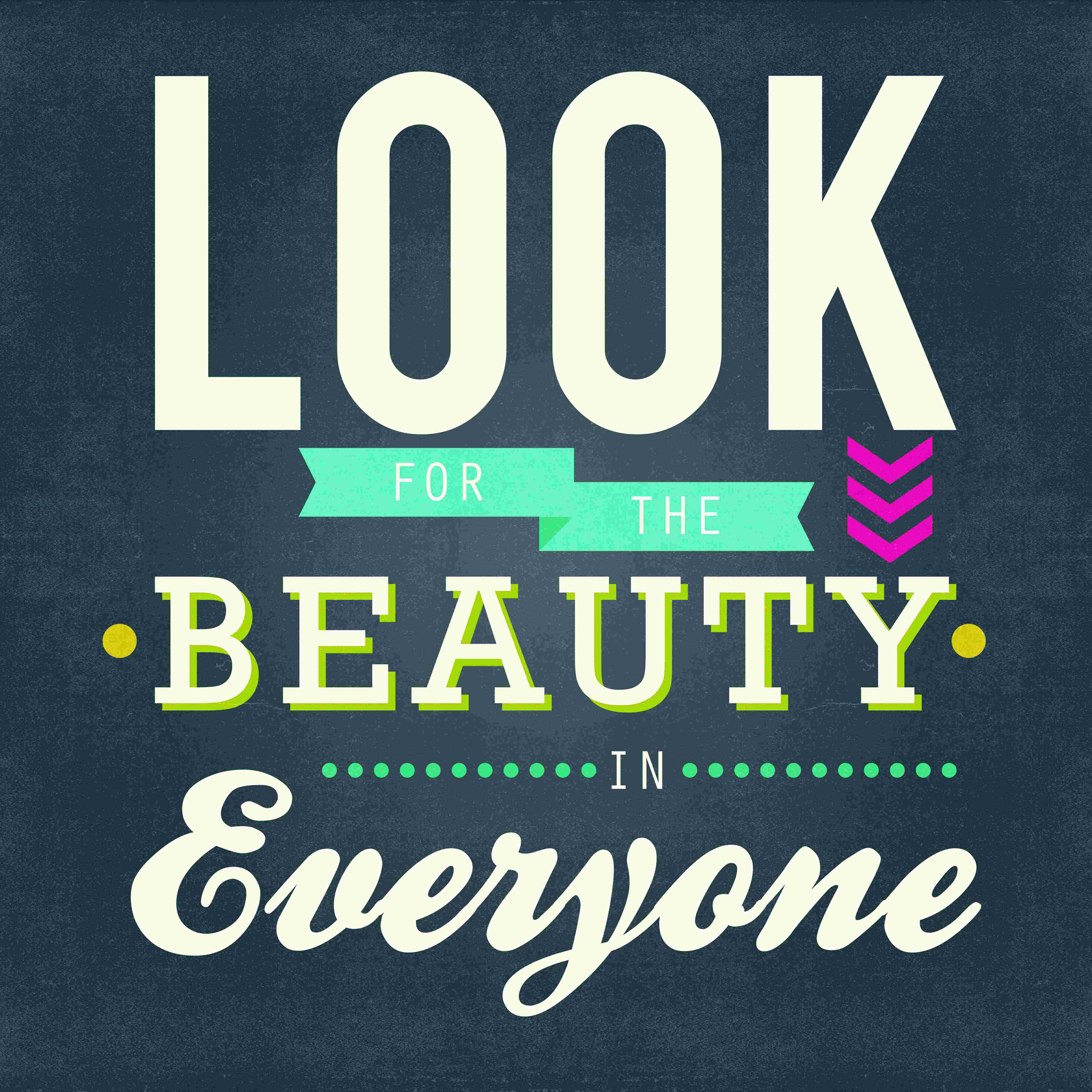 Trinx Look for Beauty Typo Color - Wrapped Canvas Textual Art | Wayfair